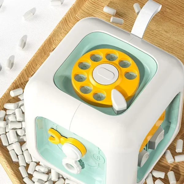 6 in 1 Montessori Educational Toys Sensory Cube – THE KIDDO COVE